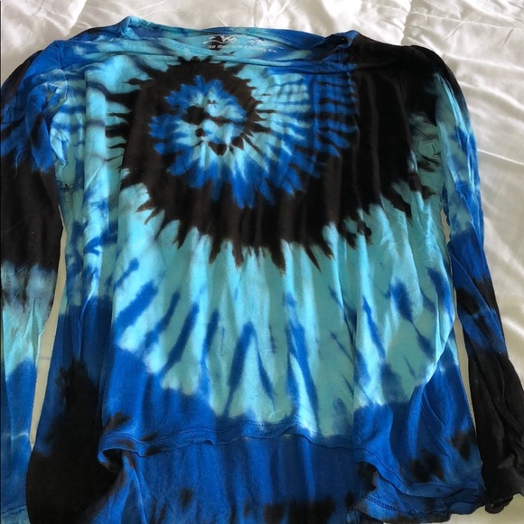 Tops | So Nikki Long Sleece Tie Dye Shirt | Poshmark